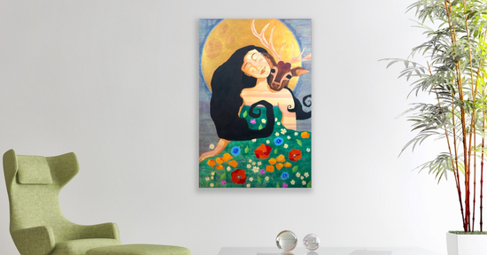 Portland Artist - Local Contemporary Art - Spiritual Mixed Media – Lea ...